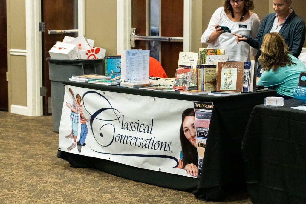 Classical Conversations Booth - Birmingham Christian Family Magazine