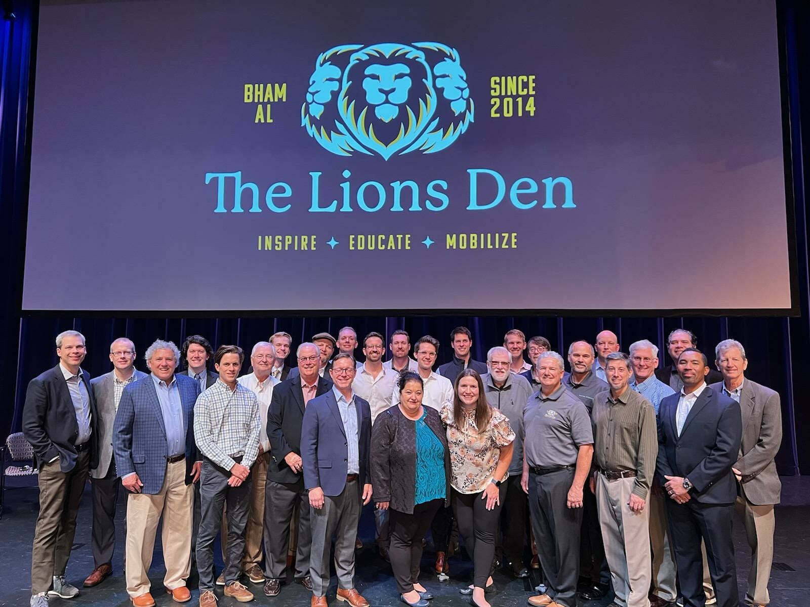 Special Feature The Lions Den group photo - Birmingham Christian Family ...